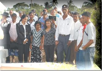 Large crowd at AK-47 gang victim's funeral